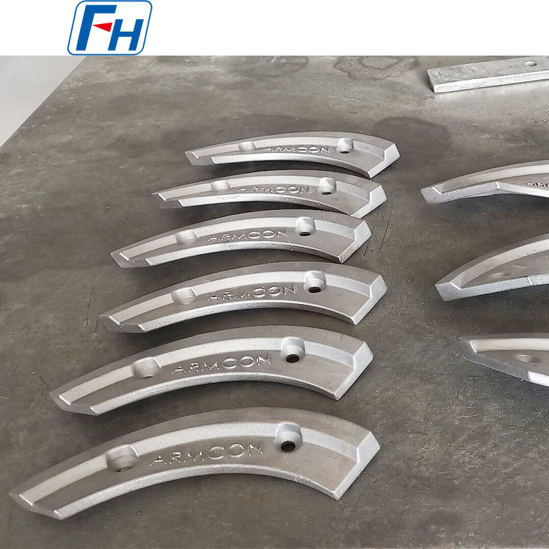 Ni Hard Cast Iron Wear Concrete Mixer Blades AS2027 NiCr2-500